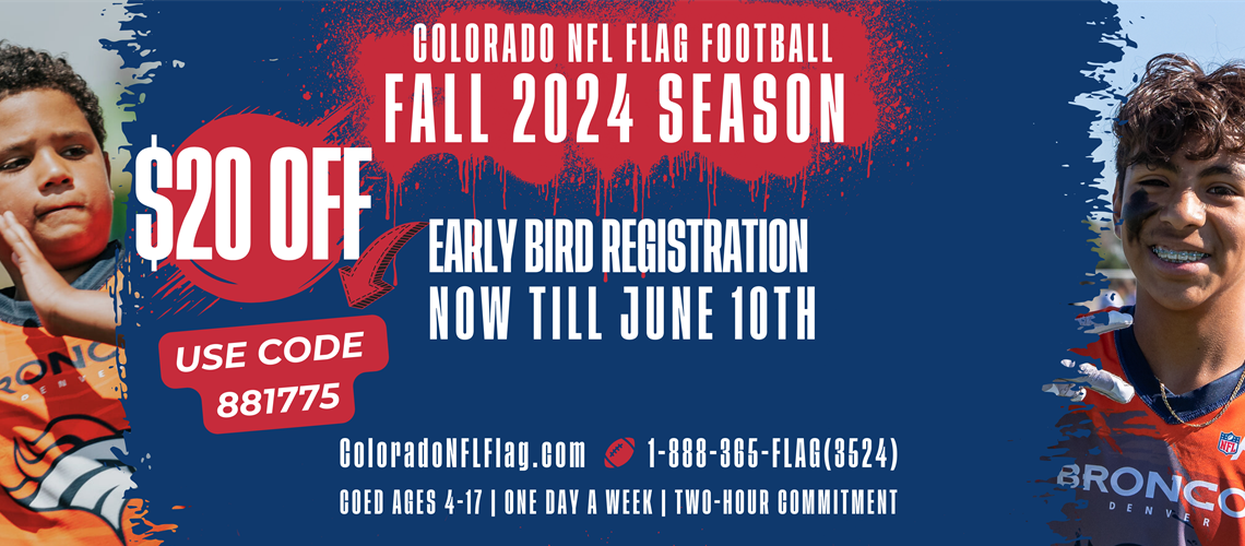 Colorado NFL Flag > Home